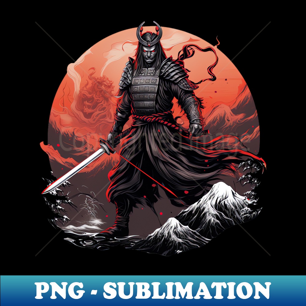 Masked Samurai Warrior - Creative Sublimation PNG Download - | Inspire ...