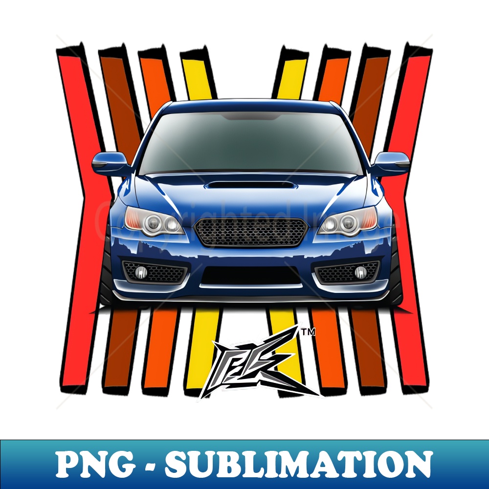 subaru legacy b4 rally blue - Exclusive PNG Sublimation Down | Inspire ...