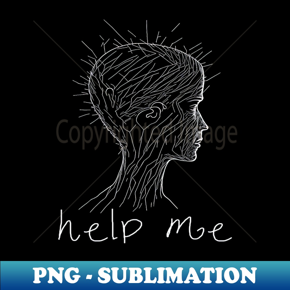 HELP ME - High-Resolution PNG Sublimation File - Unleash You | Inspire ...