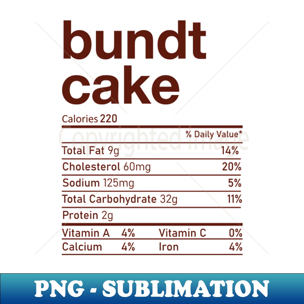 Bundt Cake Nutrition Fact To enable all products your - Crea | Inspire ...