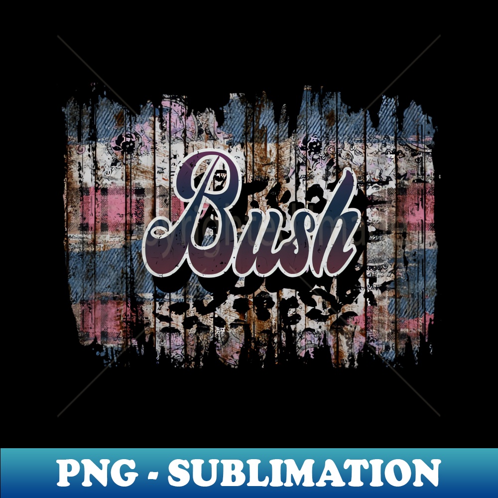 Retro Bush Pattern 80s 90s Birthday Style 70s 80s - Decorati | Inspire ...