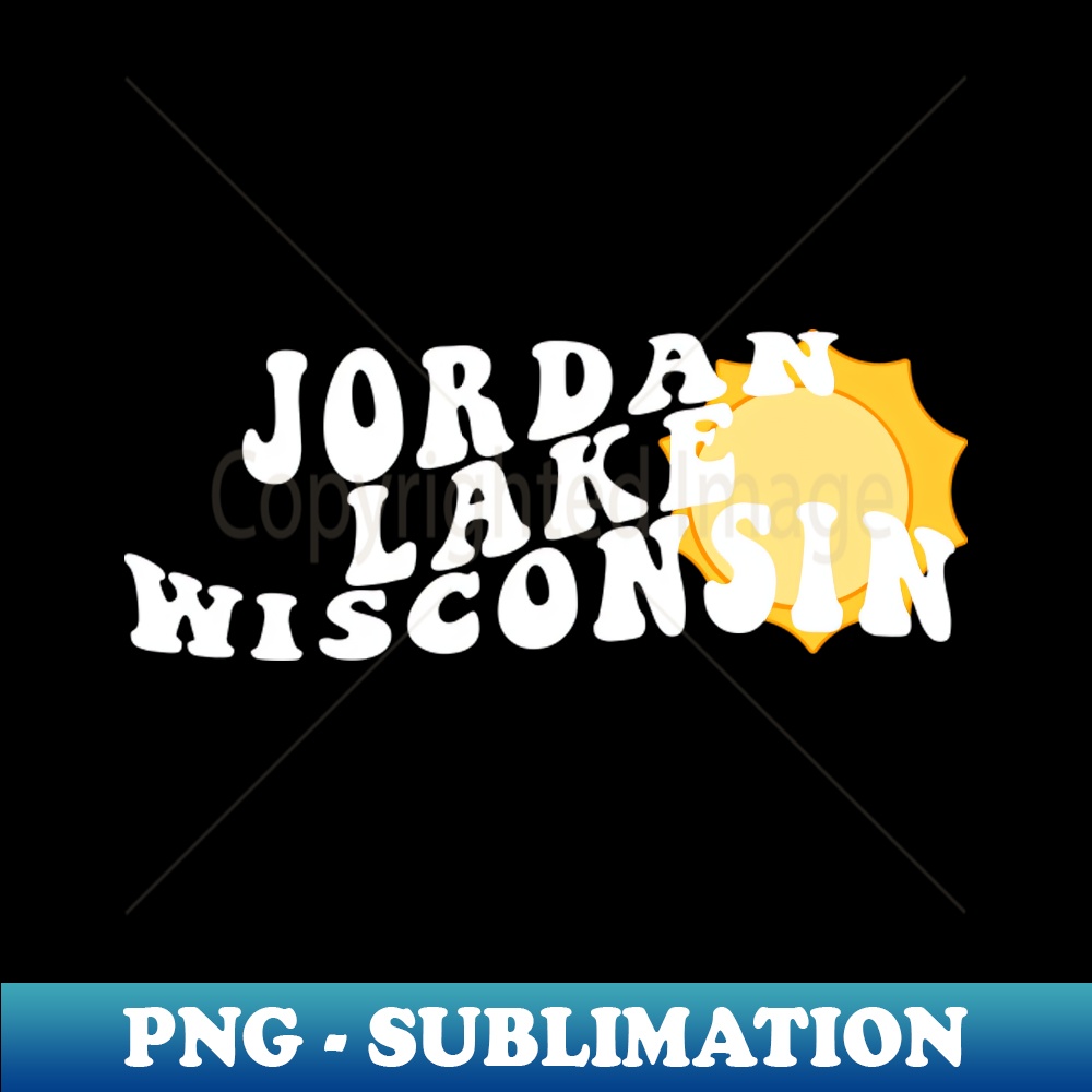 Sunshine in Jordan Lake Wisconsin Retro Wavy 1970s Summer Te - Inspire ...