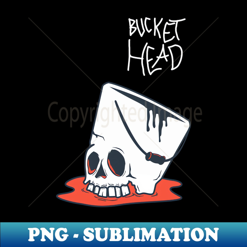 Buckethead Zombie - Digital Sublimation Download File - Inst | Inspire ...