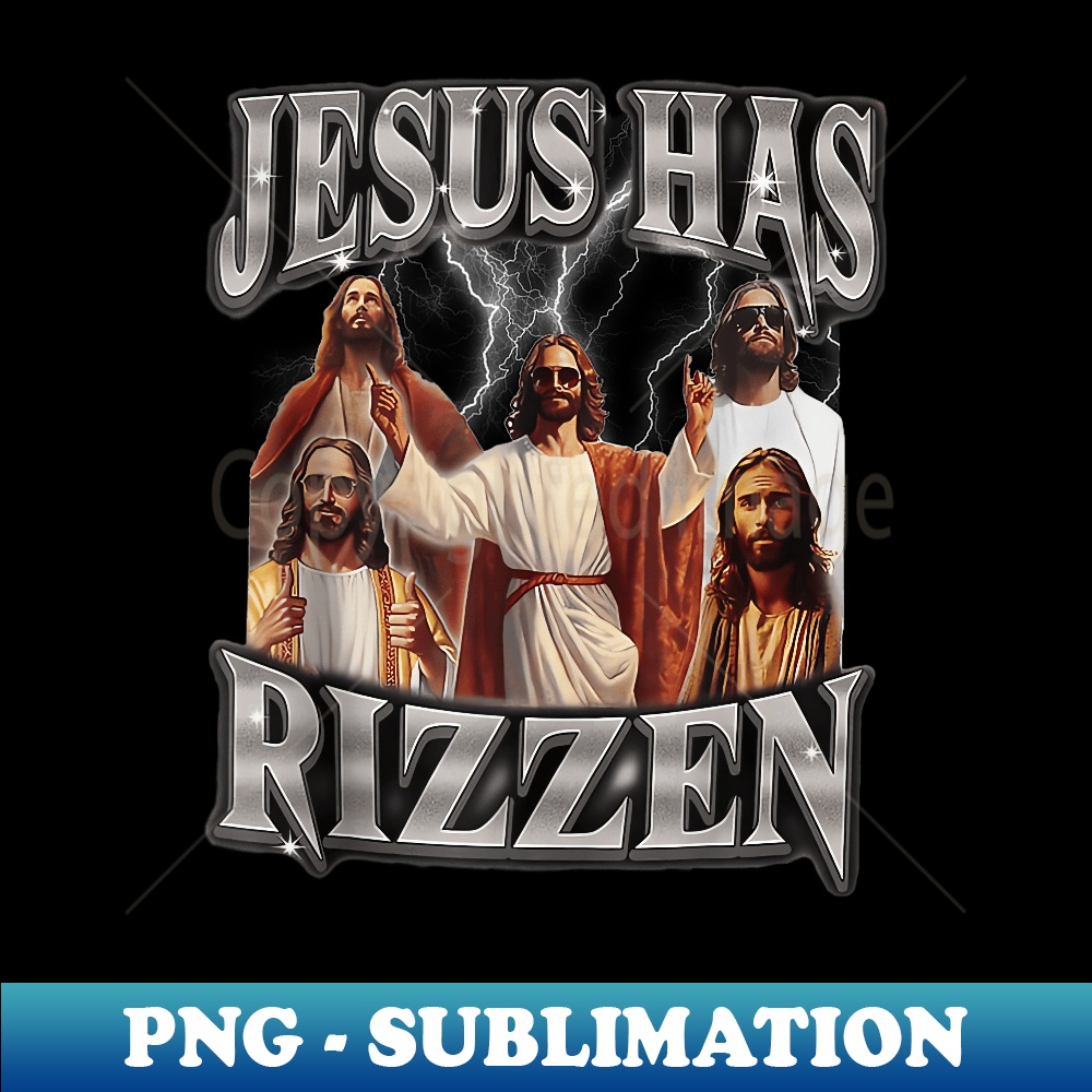 Jesus Has Rizzen He Is Rizzin Retro Christian Retro Style - - Inspire ...