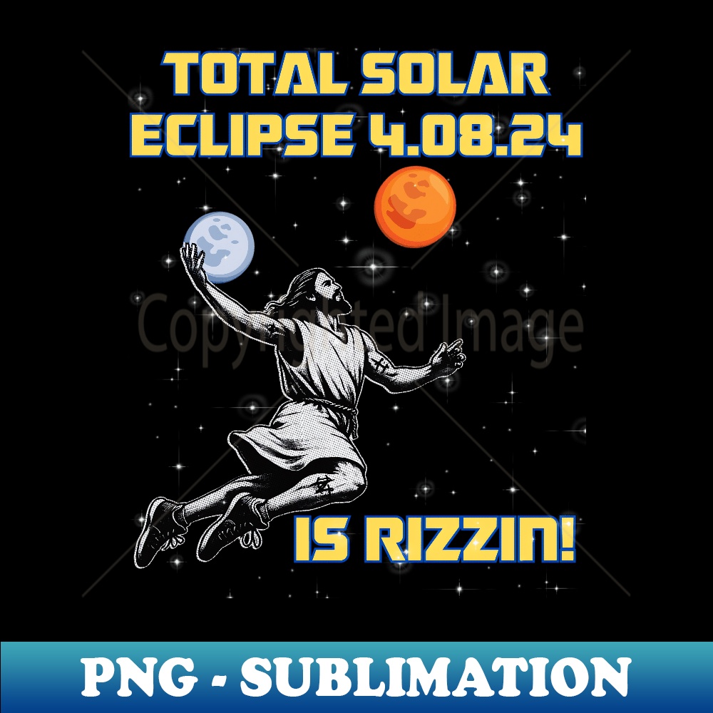 TOTAL Solar Eclipse Is Rizzin Funny Jesus Playing Basketball | Inspire ...