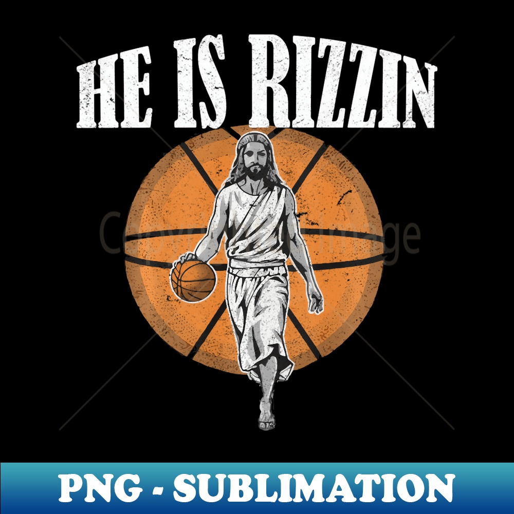 He Is Rizzin Basketball Jesus Playing Basketball - Special E | Inspire ...