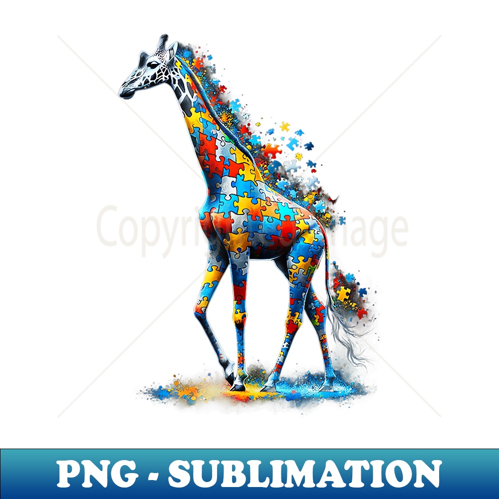 Autism Awareness Cute Giraffe Different Autism - Professiona | Inspire ...