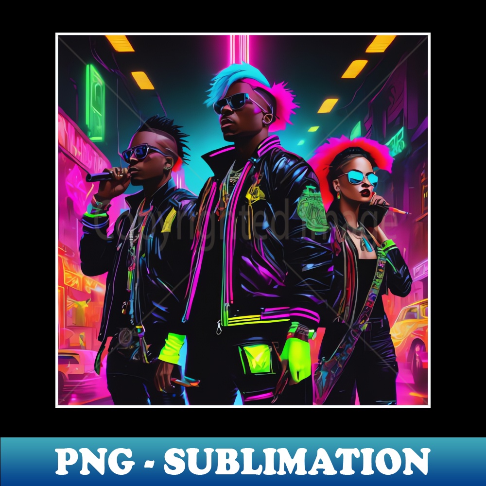 gangster design future gangster neon punk - Modern Sublimati | Inspire ...