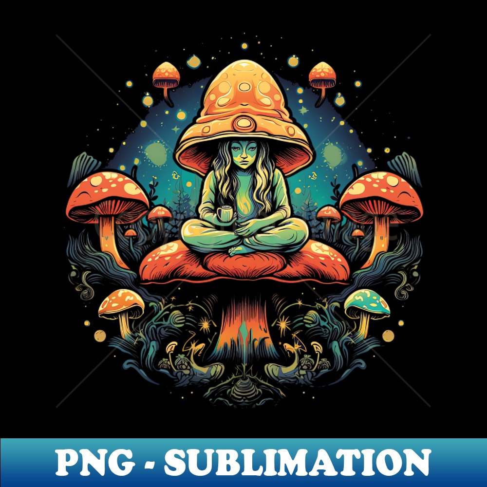 Dreaming of Magic Shrooms - Special Edition Sublimation PNG | Inspire ...