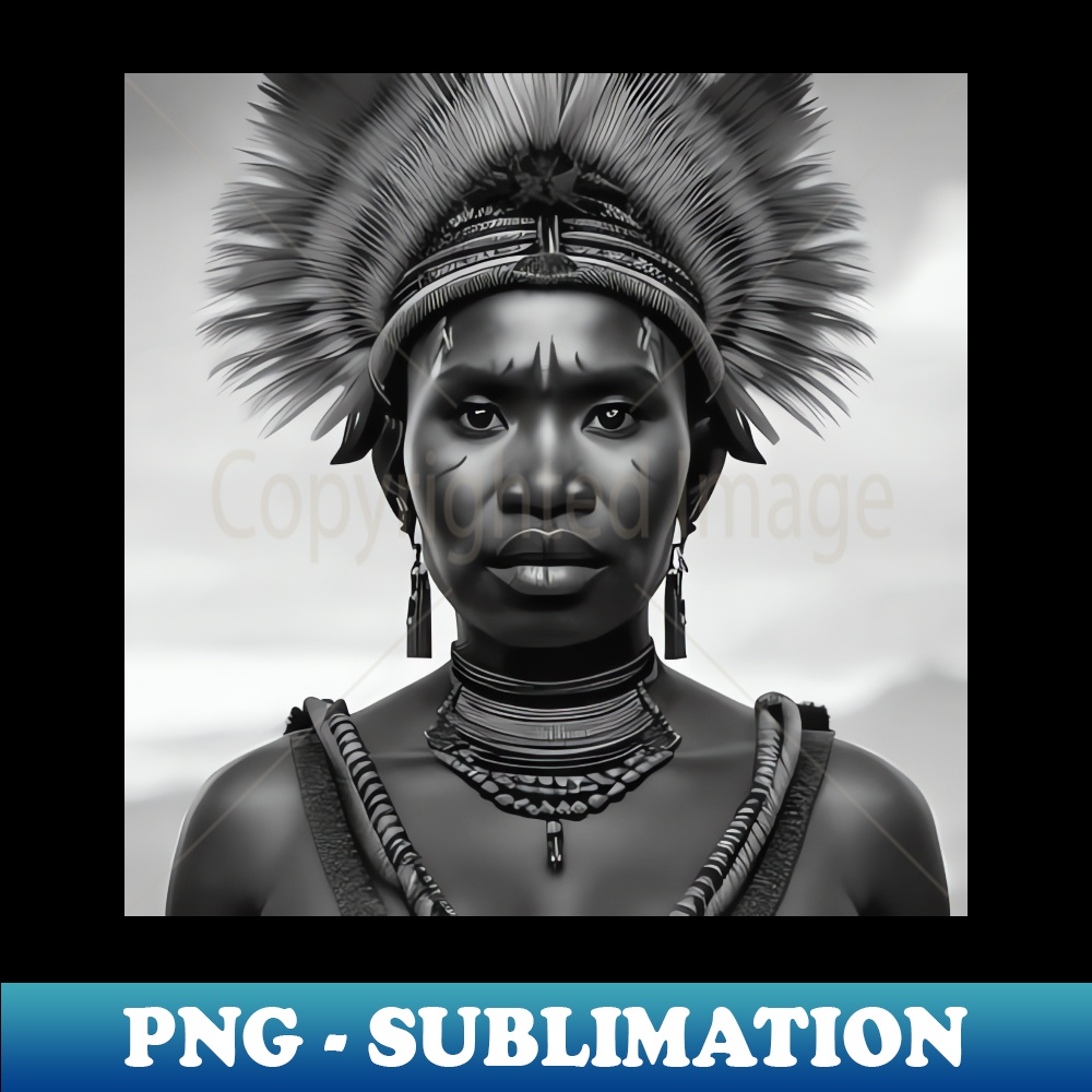 Portrait in black and white of Huli Wigmen tribe woman - Ele | Inspire ...