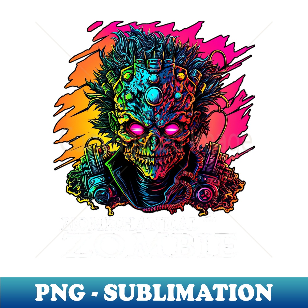 Biomechanical Zombie - Unique Sublimation PNG Download - Bol | Inspire ...