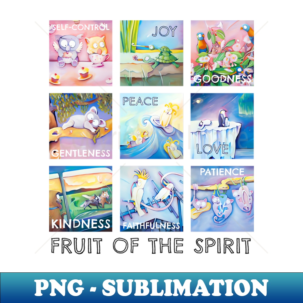 Fruit of the Spirit with Australian Animals - Decorative Sub | Inspire ...