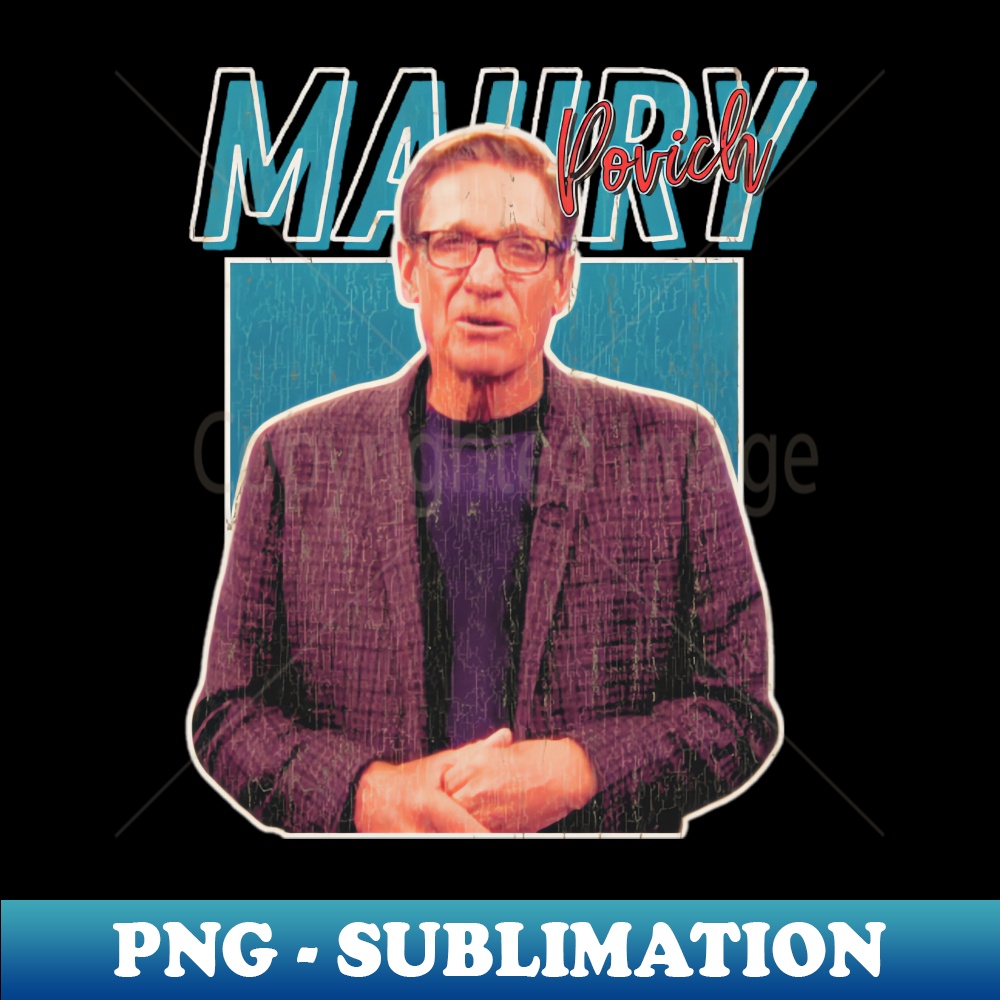 Maury Povich Vintage - PNG Transparent Digital Download File | Inspire ...