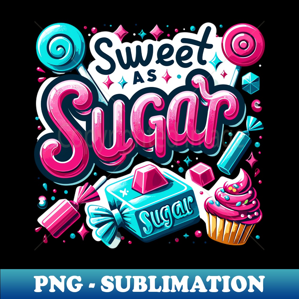 Sweet as Sugar - High-Resolution PNG Sublimation File - Defy | Inspire ...