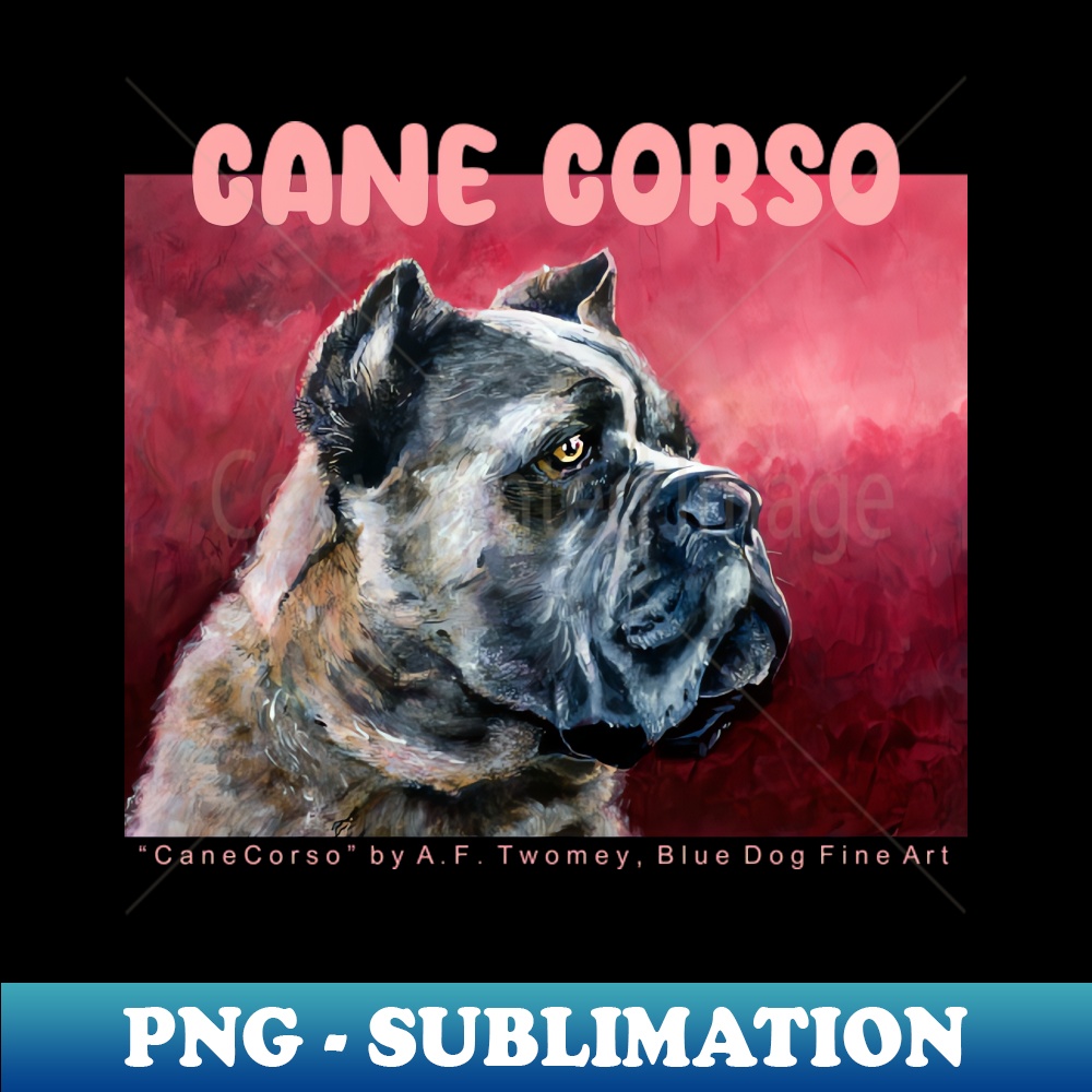 Cane Corso - PNG Transparent Digital Download File for Subli | Inspire ...