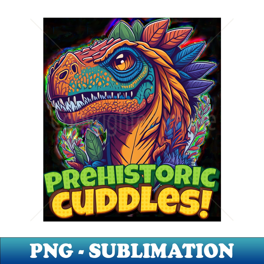 Prehistoric Cuddles art - Signature Sublimation PNG File - R | Inspire ...