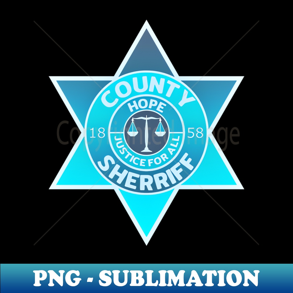 County Sheriff Badge - Hope - Rambo First Blood - Exclusive | Inspire ...