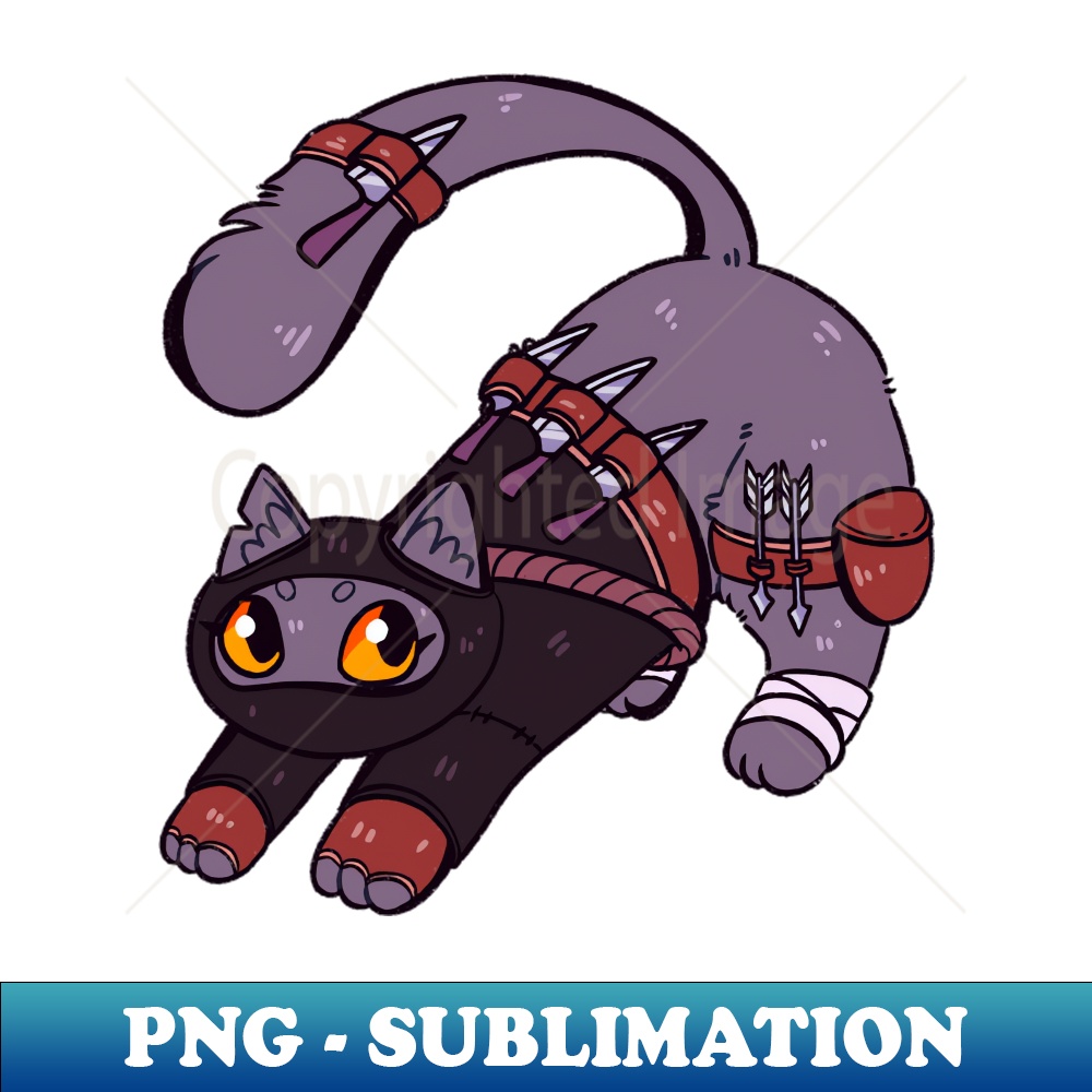 DnD Cats - Rogue - Trendy Sublimation Digital Download | Inspire Uplift