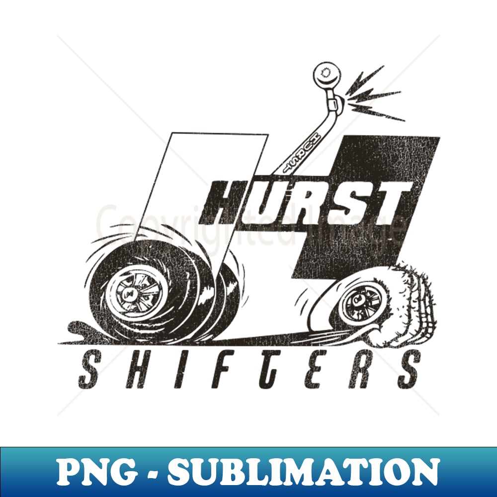Hurst Drag Racing Shifters - Vintage Sublimation PNG Downloa | Inspire ...