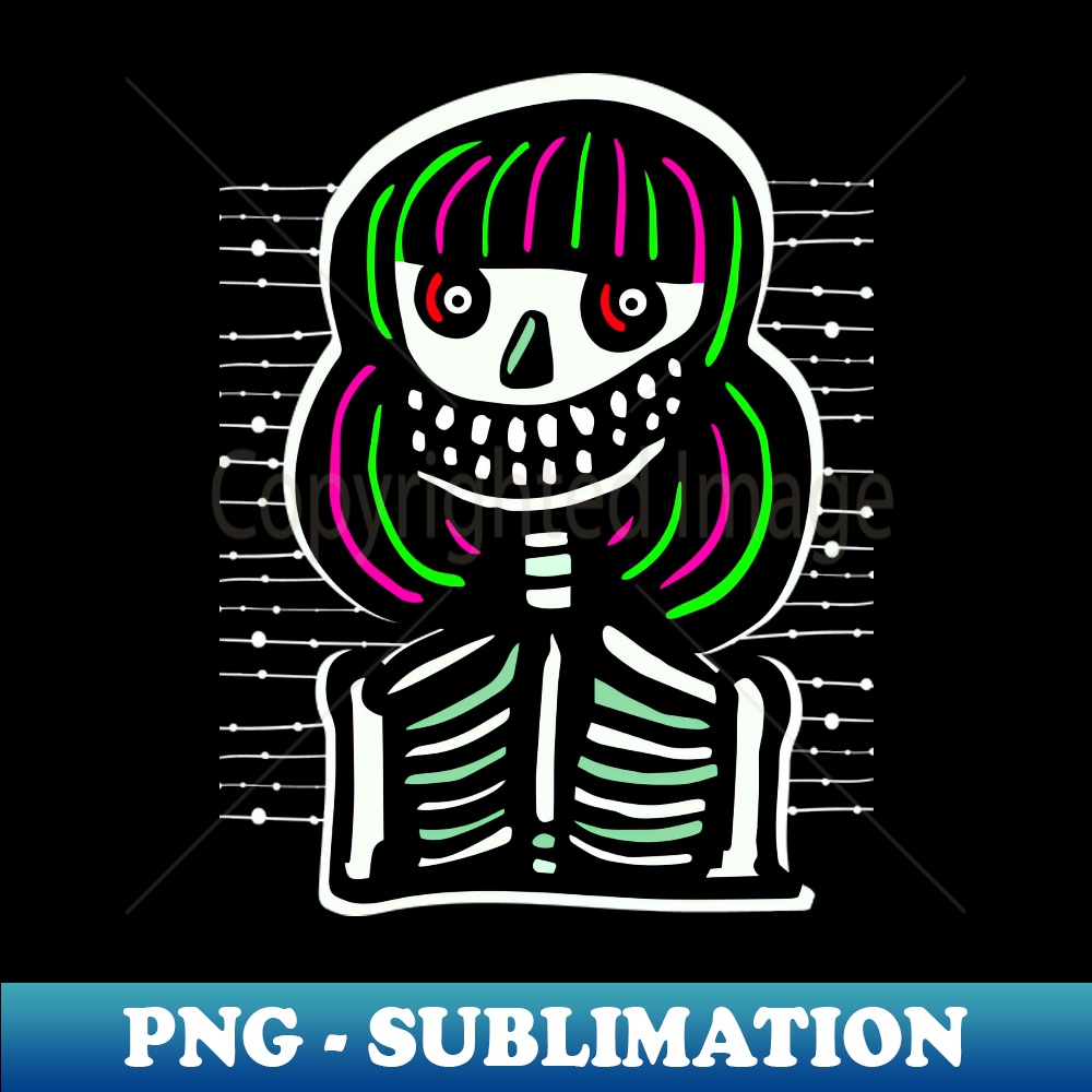 Pretty Bone Girl - Aesthetic Sublimation Digital File | Inspire Uplift