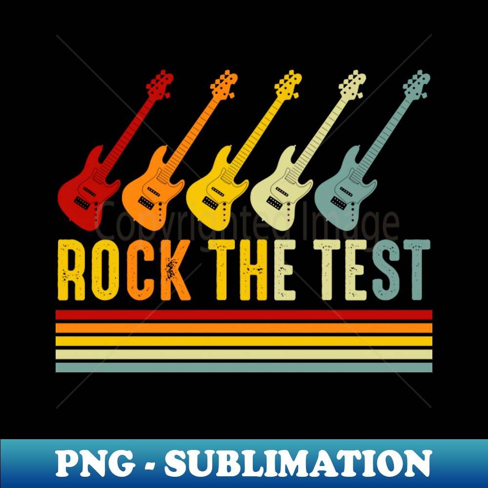 Rock The Test Guitar Teacher Test Day Testing Day - Trendy S | Inspire ...