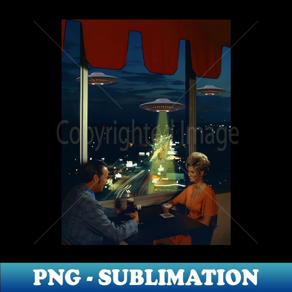 Meow! Cat abduction - Special Edition Sublimation PNG File | Inspire Uplift