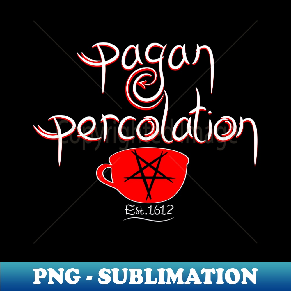 Pagan Percolation design 2 - Vintage Sublimation PNG Downloa | Inspire ...