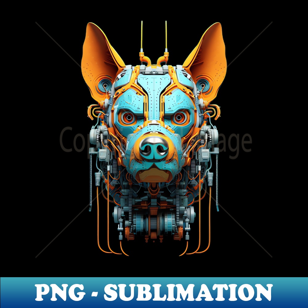 Industrial Punk Dogs by Liza Kraft 50 - Retro PNG Sublimatio | Inspire Uplift