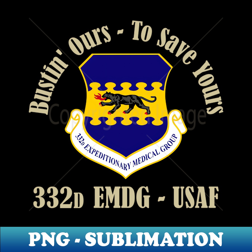 332nd Expeditionary Medical Group - PNG Sublimation Digital | Inspire ...