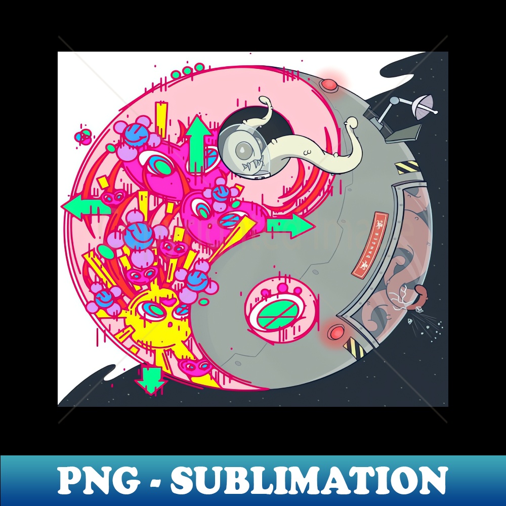 Yin vs Yang Death Star - PNG Sublimation Digital Download - | Inspire ...