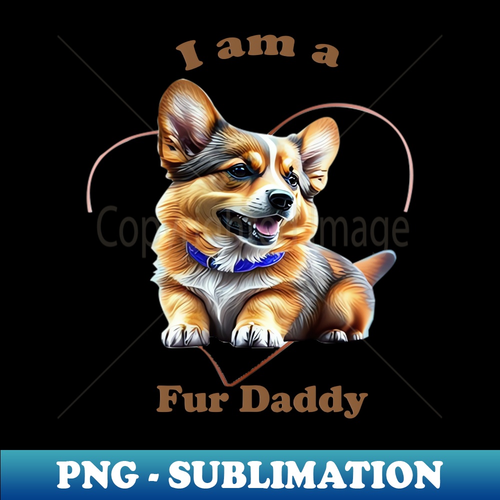 I am a Fur Daddy - Decorative Sublimation PNG File - Add a F | Inspire ...
