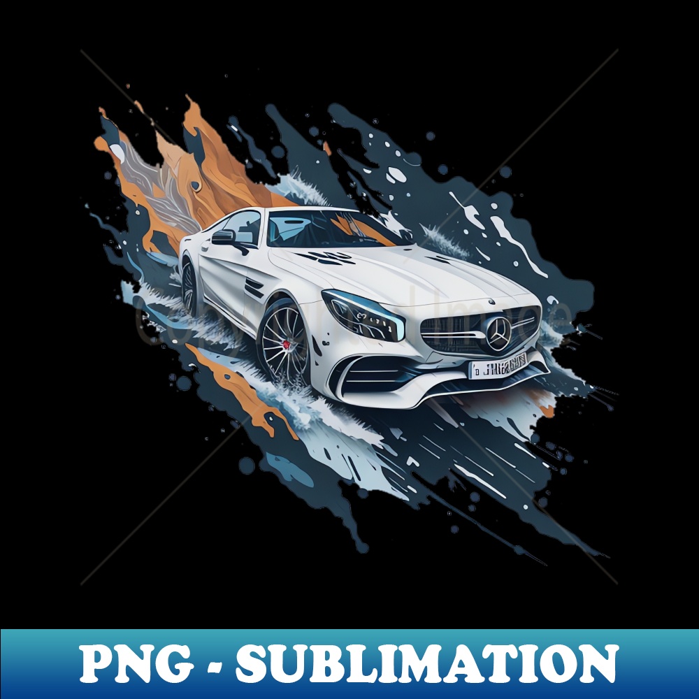 Mercedes Benz In The Sky - Premium PNG Sublimation File - Cr | Inspire ...