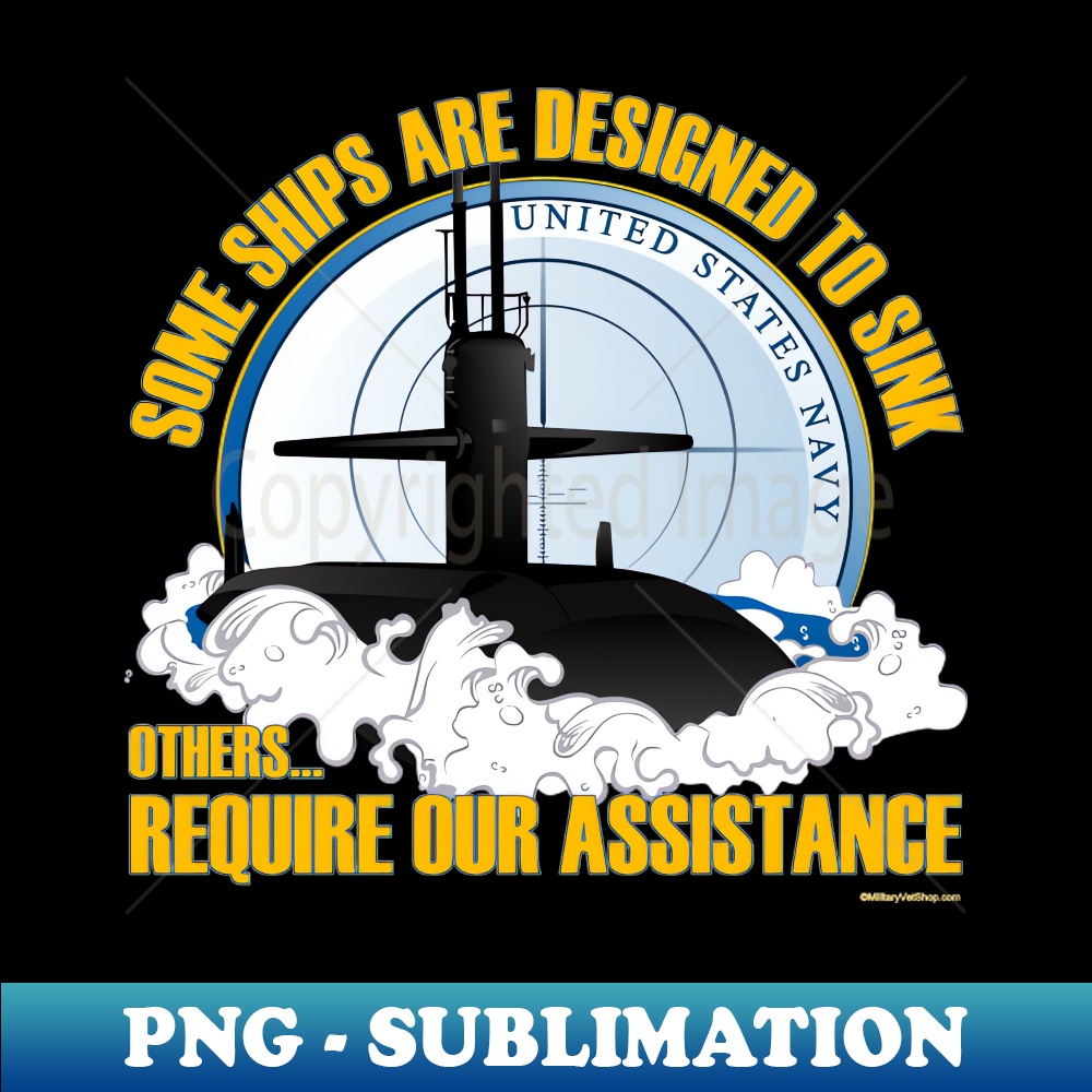 Designed To Sink - US Navy Submarine - Aesthetic Sublimation | Inspire ...