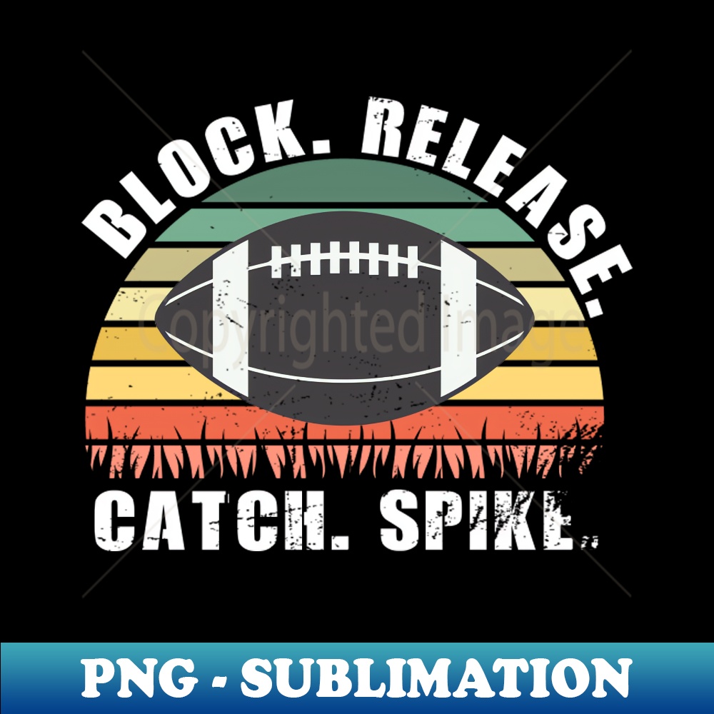 Block Release Catch Spike - Modern Sublimation PNG File - Pe | Inspire ...