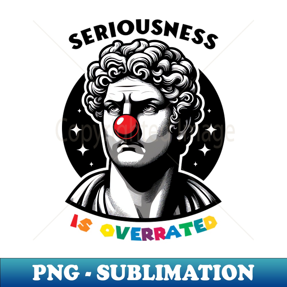 Funny Greek Clown - Why So Serious - Decorative Sublimation | Inspire ...