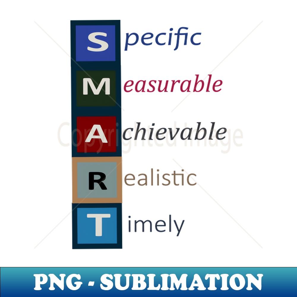 SMART abbreviation - Instant PNG Sublimation Download | Inspire Uplift