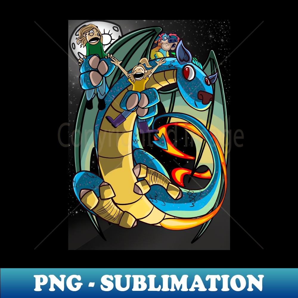 Fire fart dragon - Stylish Sublimation Digital Download | Inspire Uplift