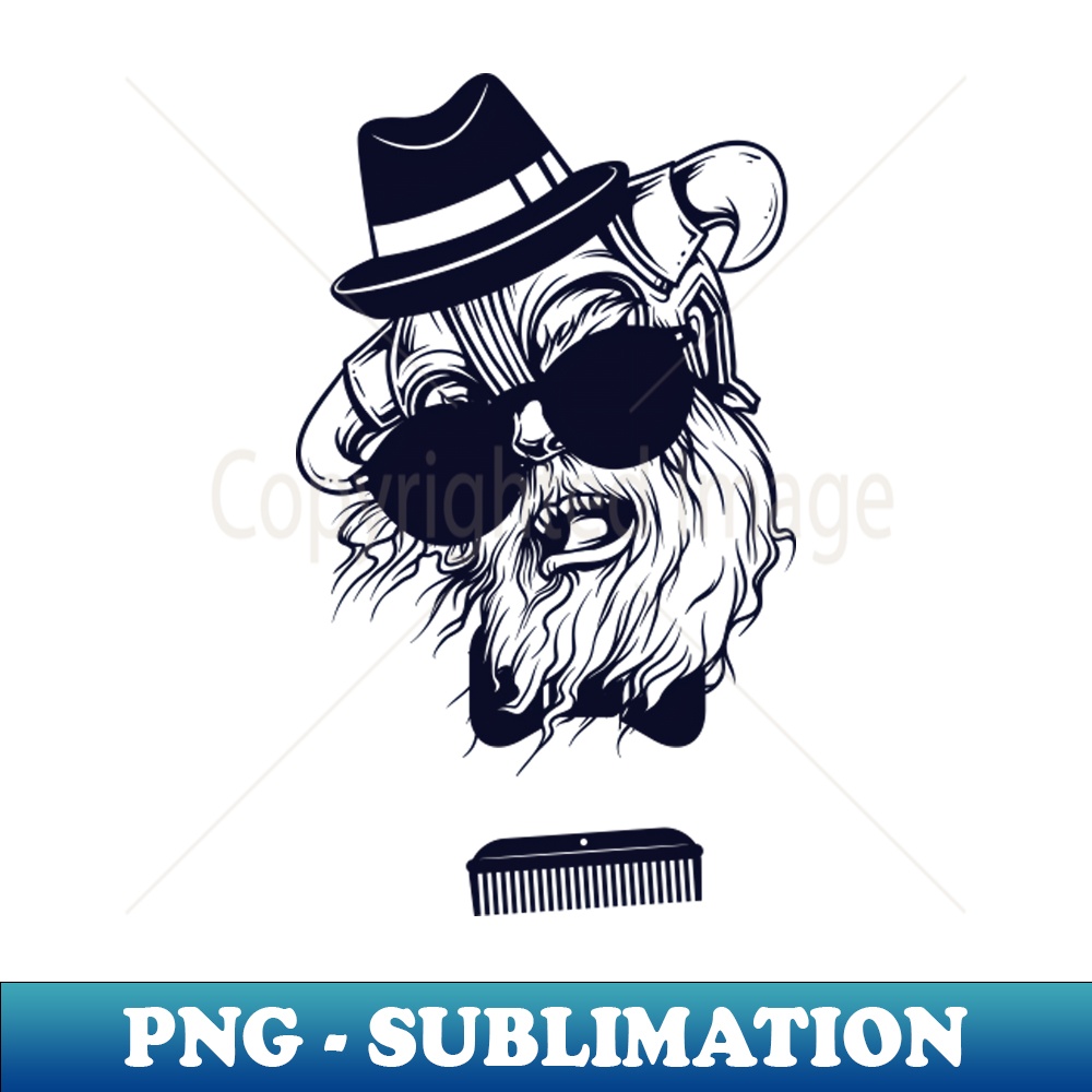 blues horns hat - Sublimation-Ready PNG File | Inspire Uplift