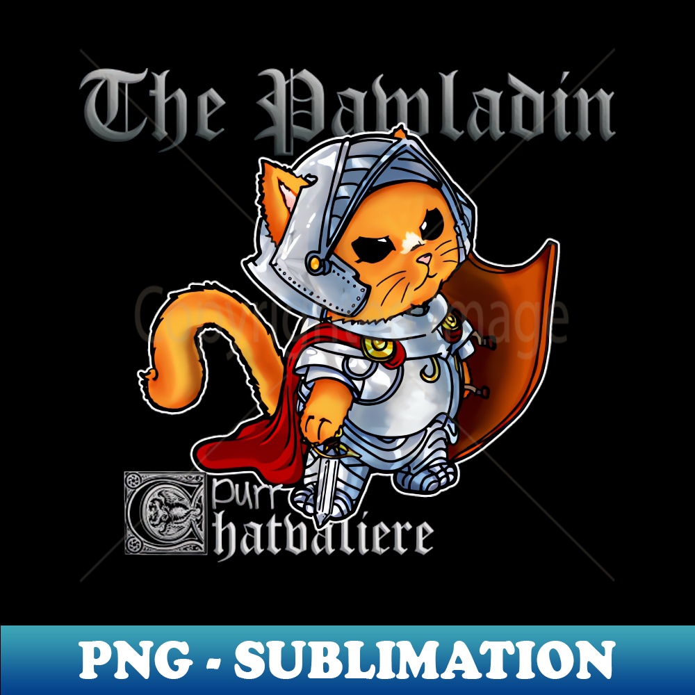 Fantasy Cat in full armor - Pawladin with Red Cape - Signatu | Inspire ...