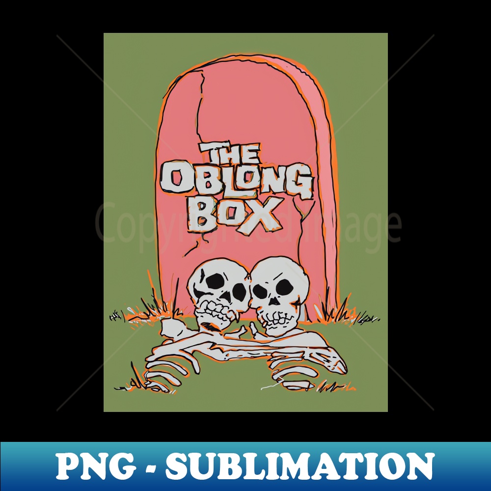 The Oblong Box - PNG Transparent Sublimation Design | Inspire Uplift