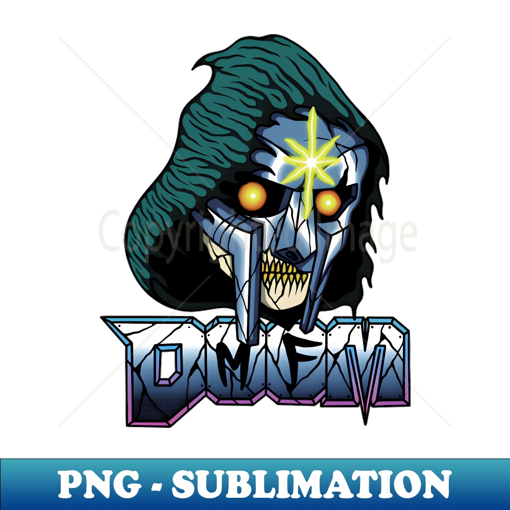 MF Doom - Aesthetic Sublimation Digital File | Inspire Uplift