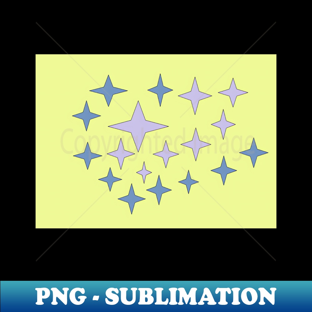Shining star - Signature Sublimation PNG File | Inspire Uplift