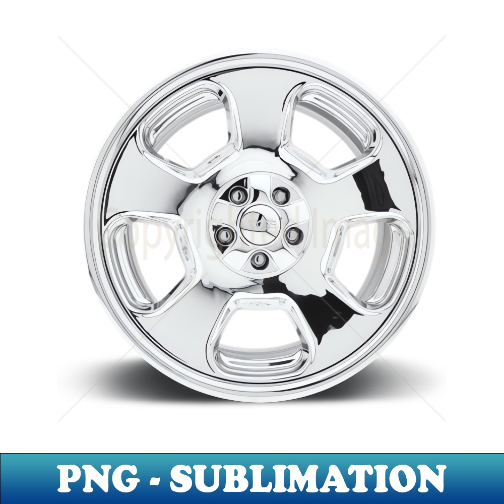 Chrome Rims - Digital Sublimation Download File | Inspire Uplift