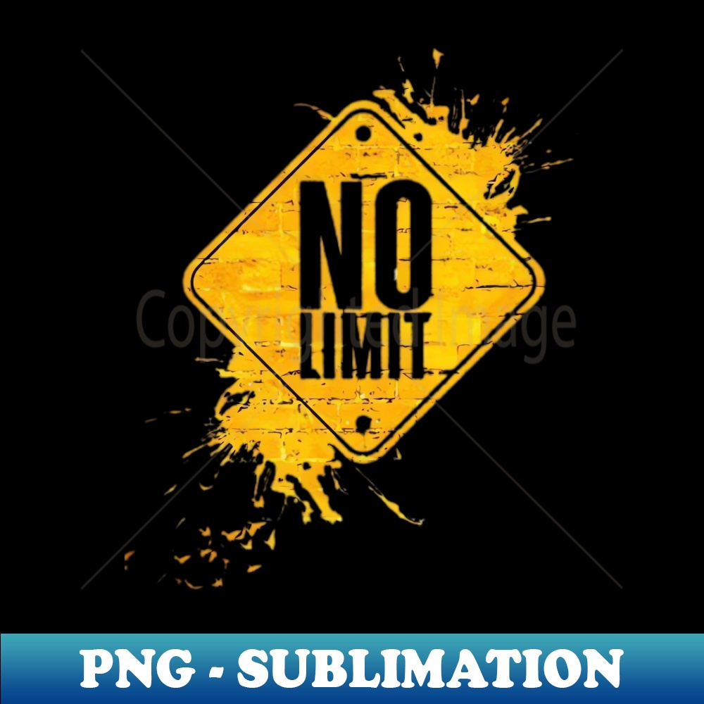 No Limit - Professional Sublimation Digital Download | Inspire Uplift