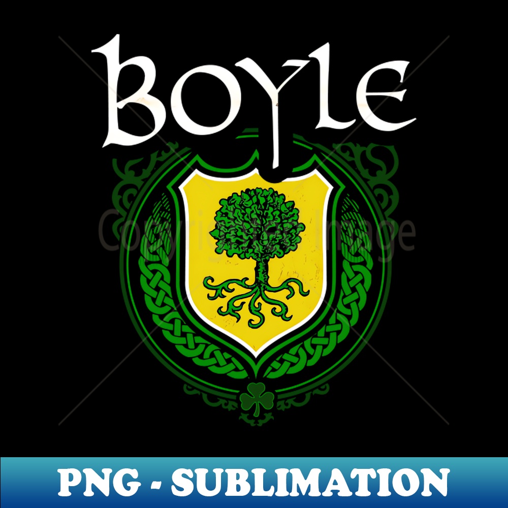 Boyle Family Irish Coat of Arms - Creative Sublimation PNG D - Inspire ...