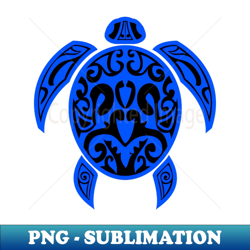 Tribal Turtle Tattoo - PNG Transparent Sublimation File | Inspire Uplift