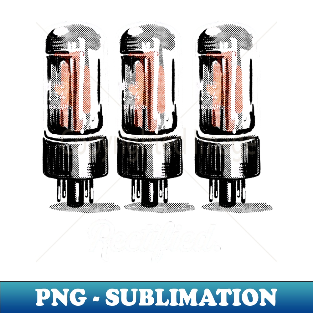 Amplifier rectifier tubes in vintage style - PNG Transparent | Inspire ...