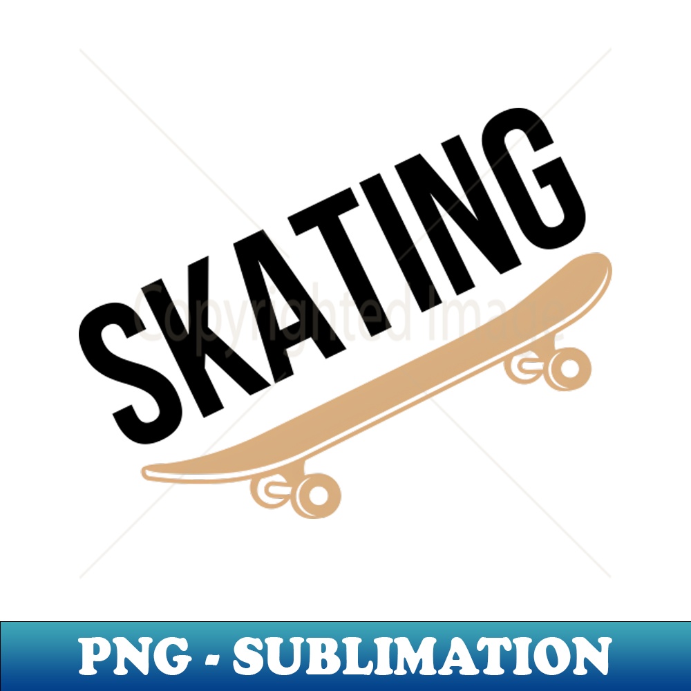 Skating - PNG Transparent Sublimation File | Inspire Uplift
