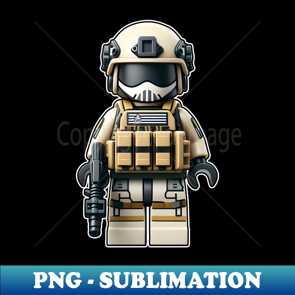 Tactical LEGO - Professional Sublimation Digital Download | Inspire Uplift