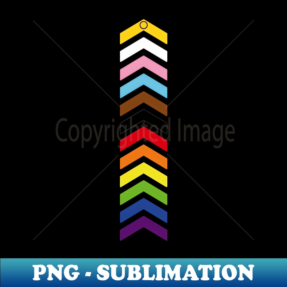 Pride Flag Chevrons Arrow Intersectional Intersex Progress V | Inspire ...